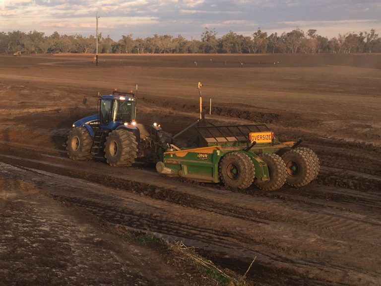 Earthmoving Equipment - Caterpillar Machines With Laser And GPS